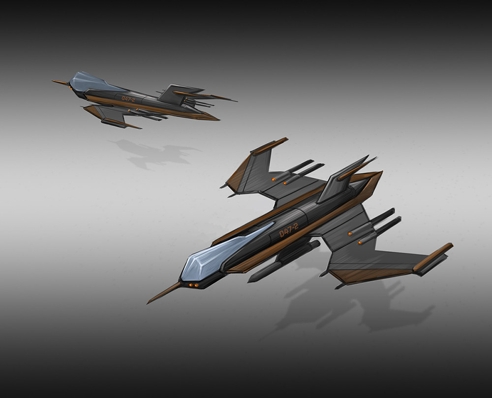 ArtStation - Space fighter