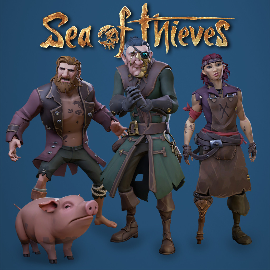 Hendrik Coppens - Sea of Thieves Character work