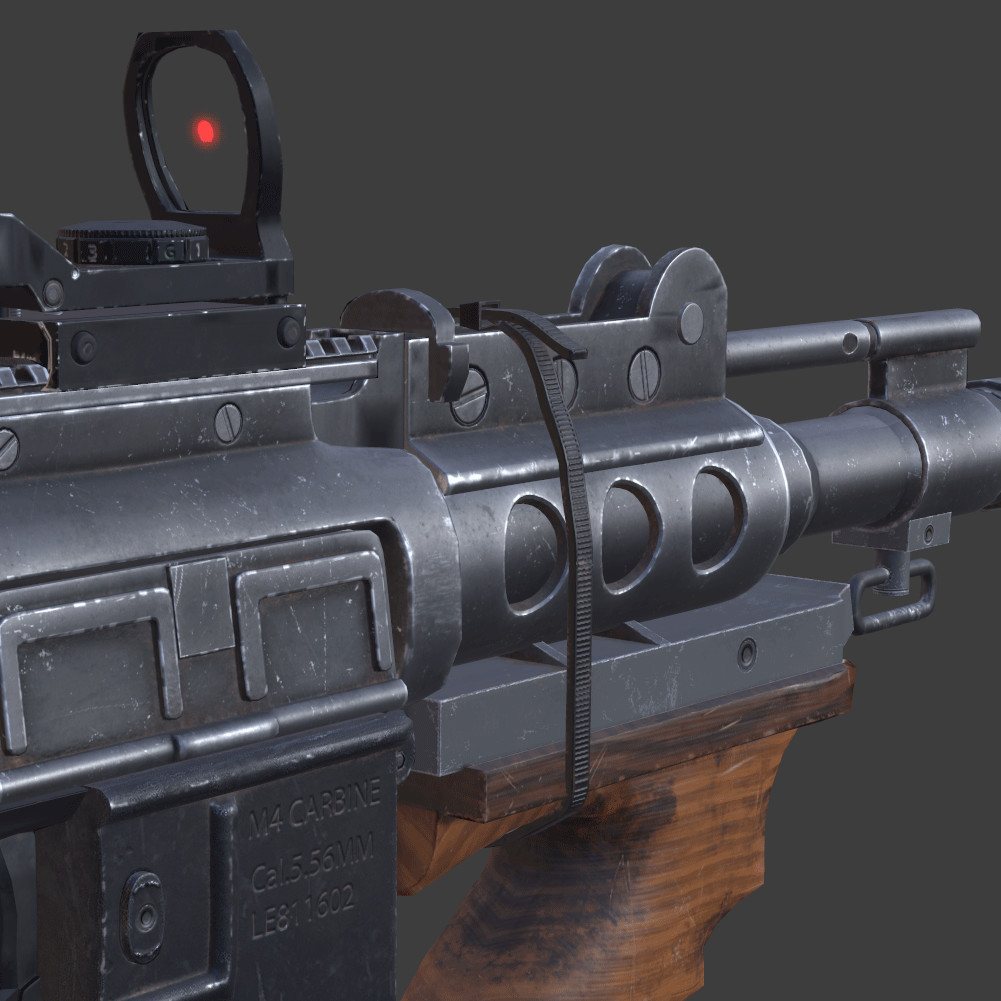 ArtStation - Resistance Rifle