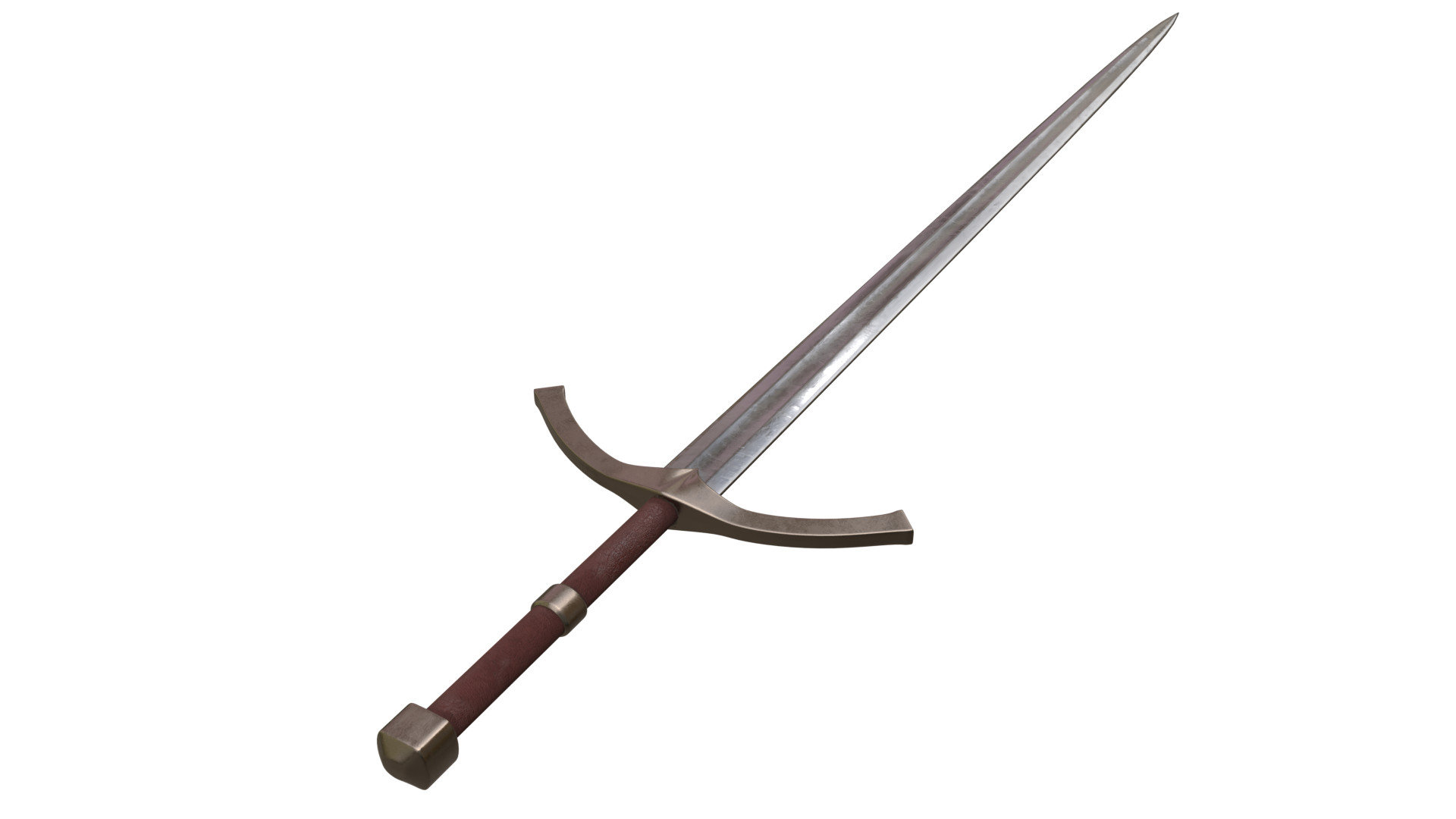 ArtStation - Steel sword two hands