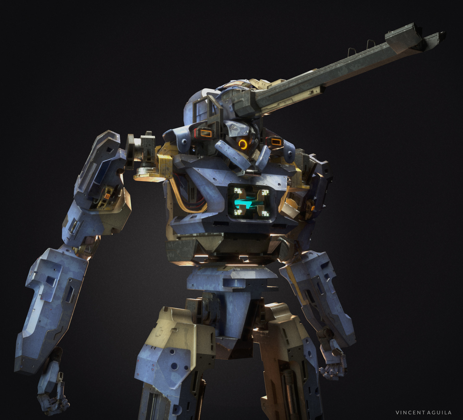 ArtStation - BEETLE Mech