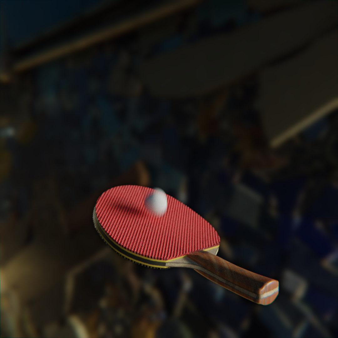 ArtStation - Table Tennis Paddle Animation