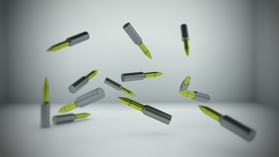 ArtStation - Floating bullets