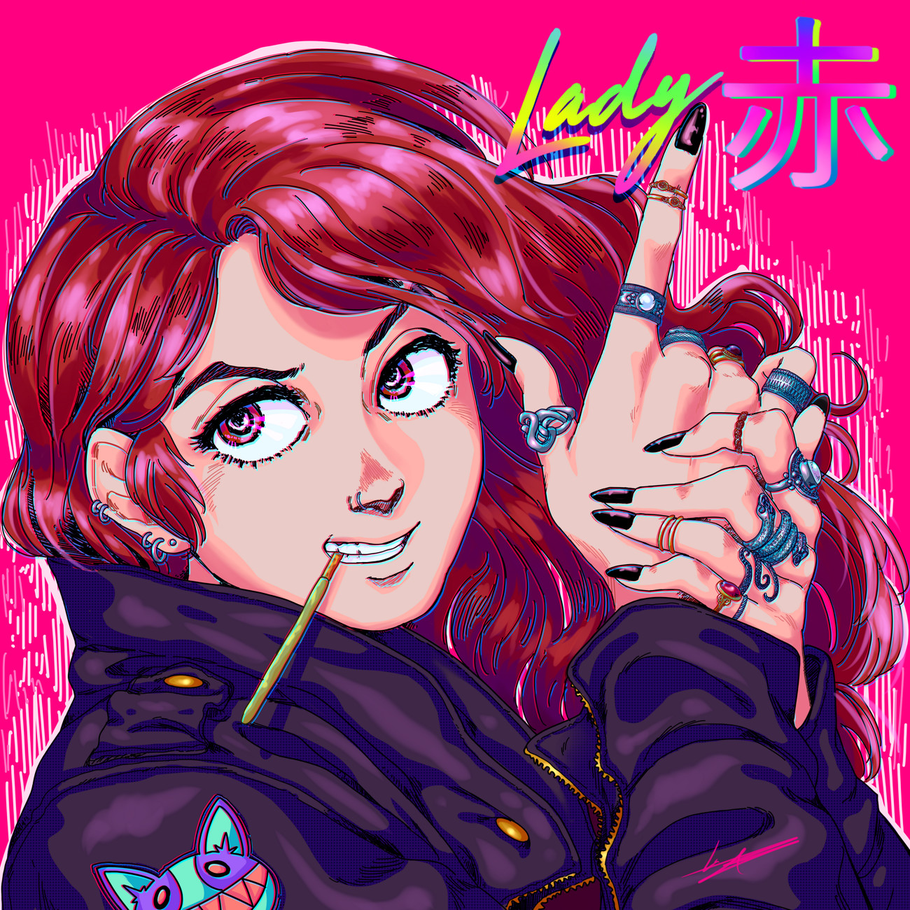 ArtStation - Lady Red