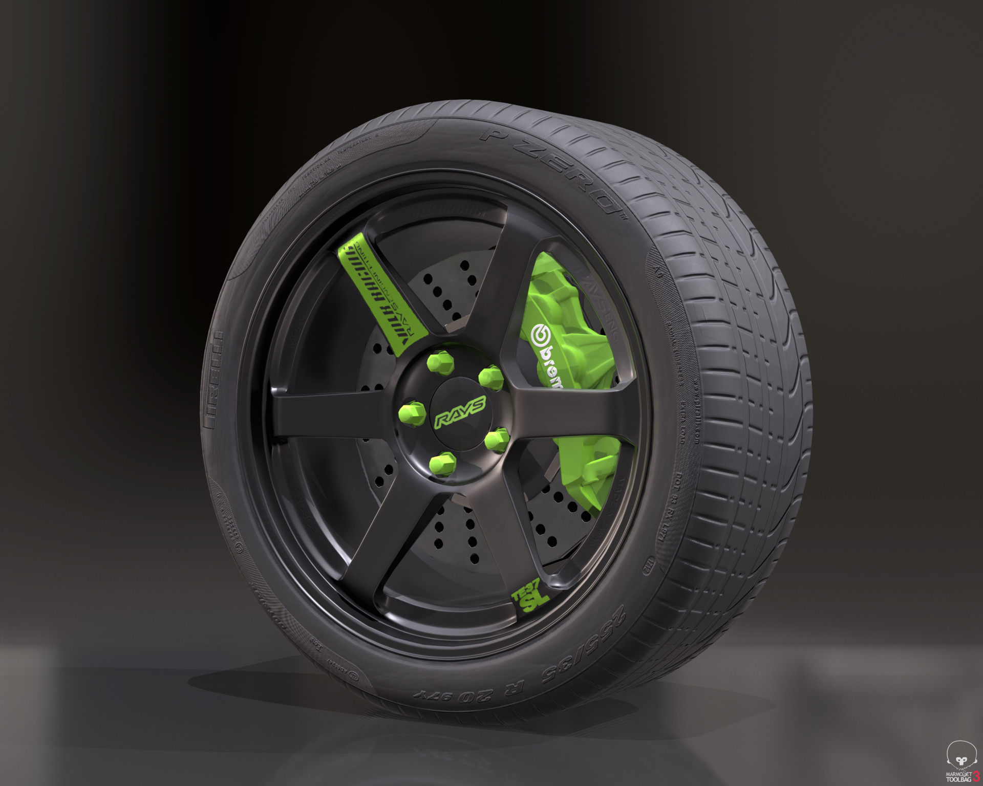 ArtStation - Car Wheels