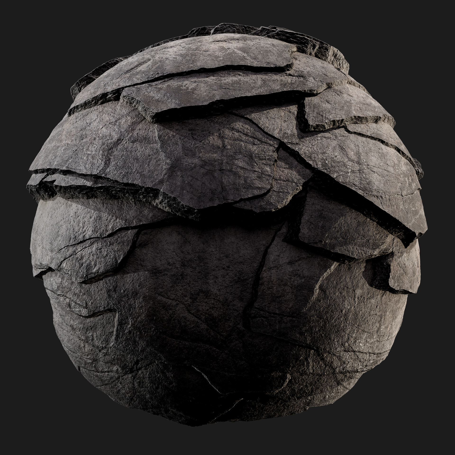 ArtStation - Substance - Granite Exfoliation Cliff