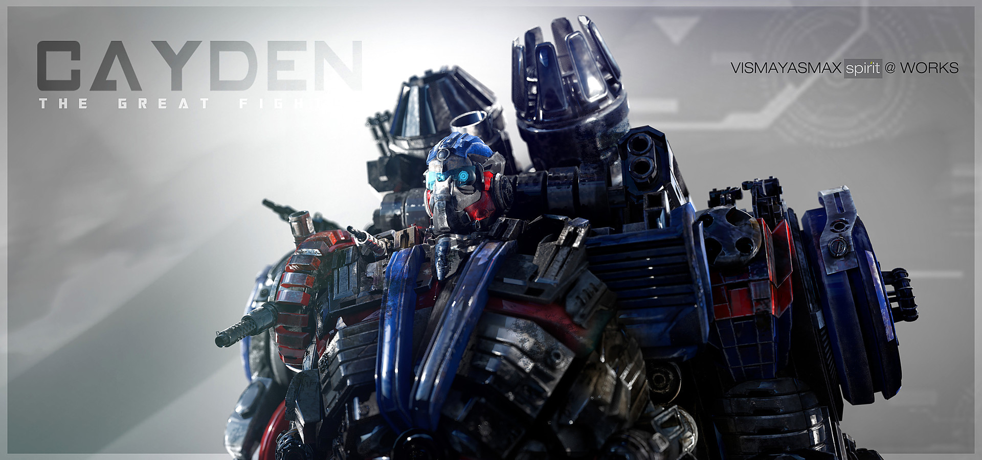 ArtStation - Heavy Character Design Cayden - Digital 3D version 1.0