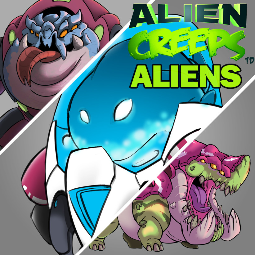 ArtStation - Alien Creeps TD - Alie ns