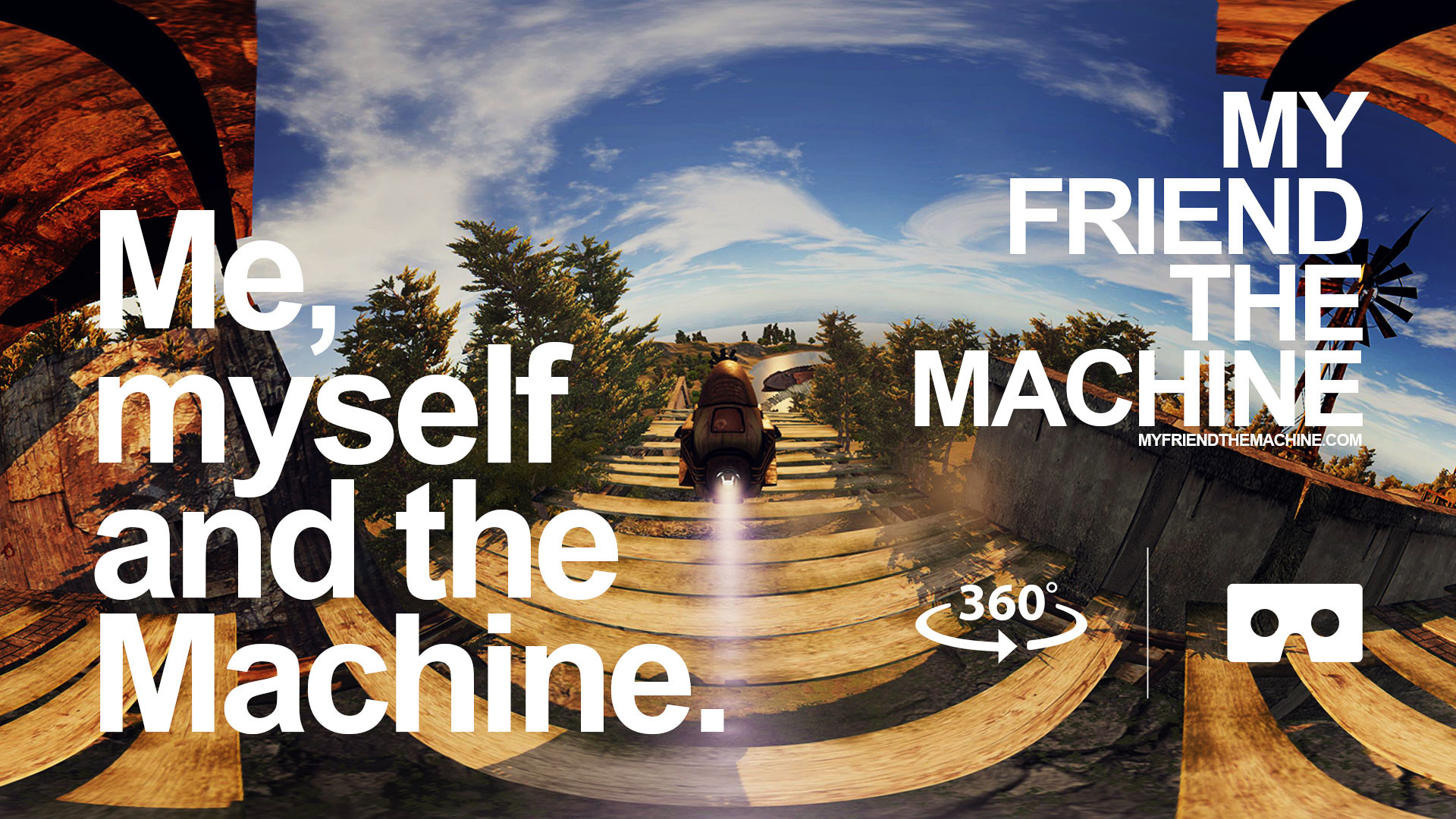 ArtStation - MY FRIEND THE MACHINE - Me, myself and The Machine (VR 360 ...