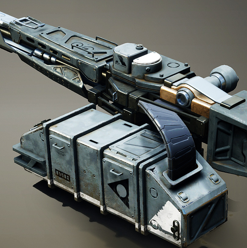 ArtStation - GHS2 Light-class weapon