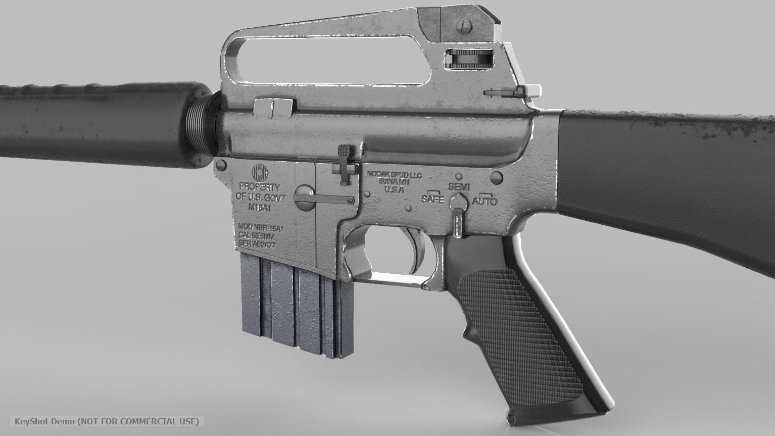 ArtStation - M16A1