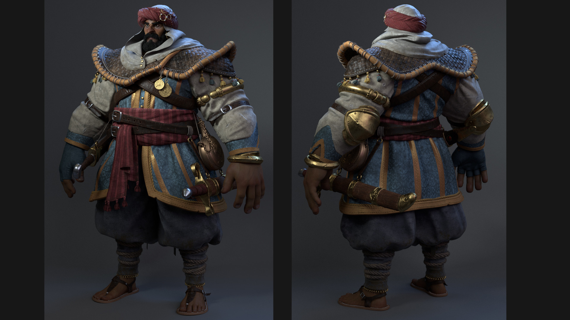 ArtStation - Sinbad WIP