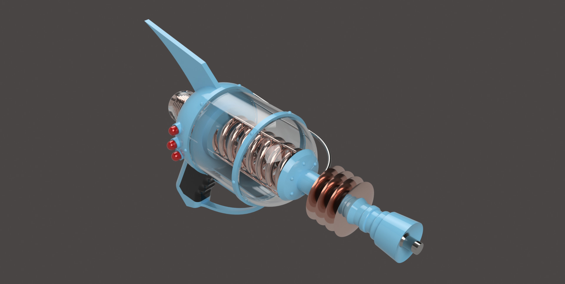 ArtStation - Retro sci fi ray gun