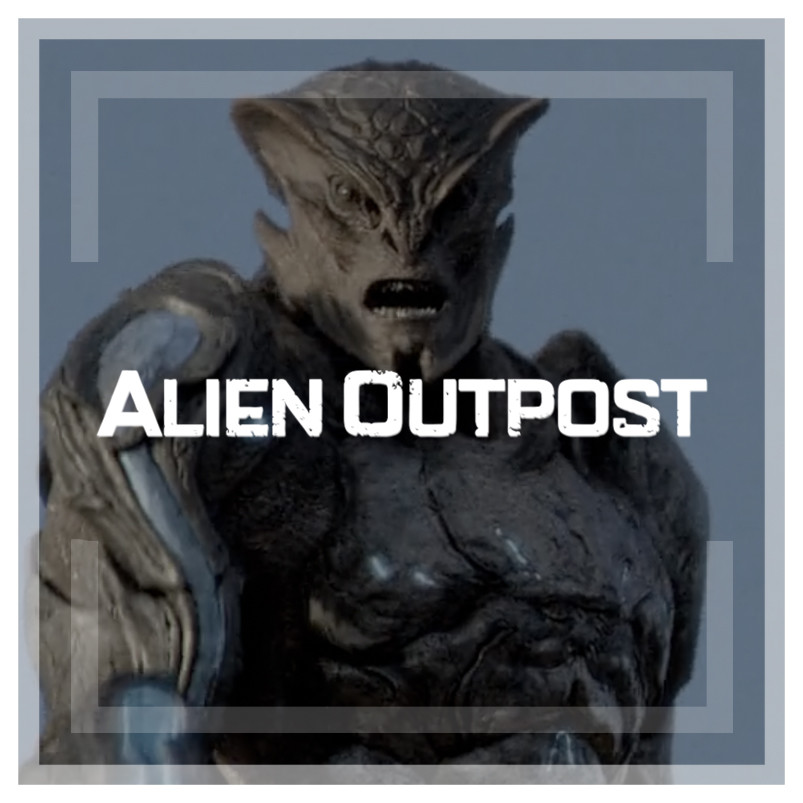 ArtStation - Alien Outpost