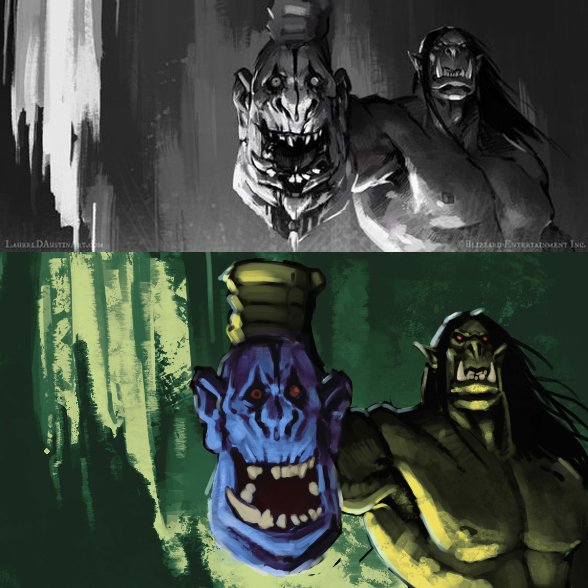 ArtStation - Studying Blizzard/Laurel LD Austin