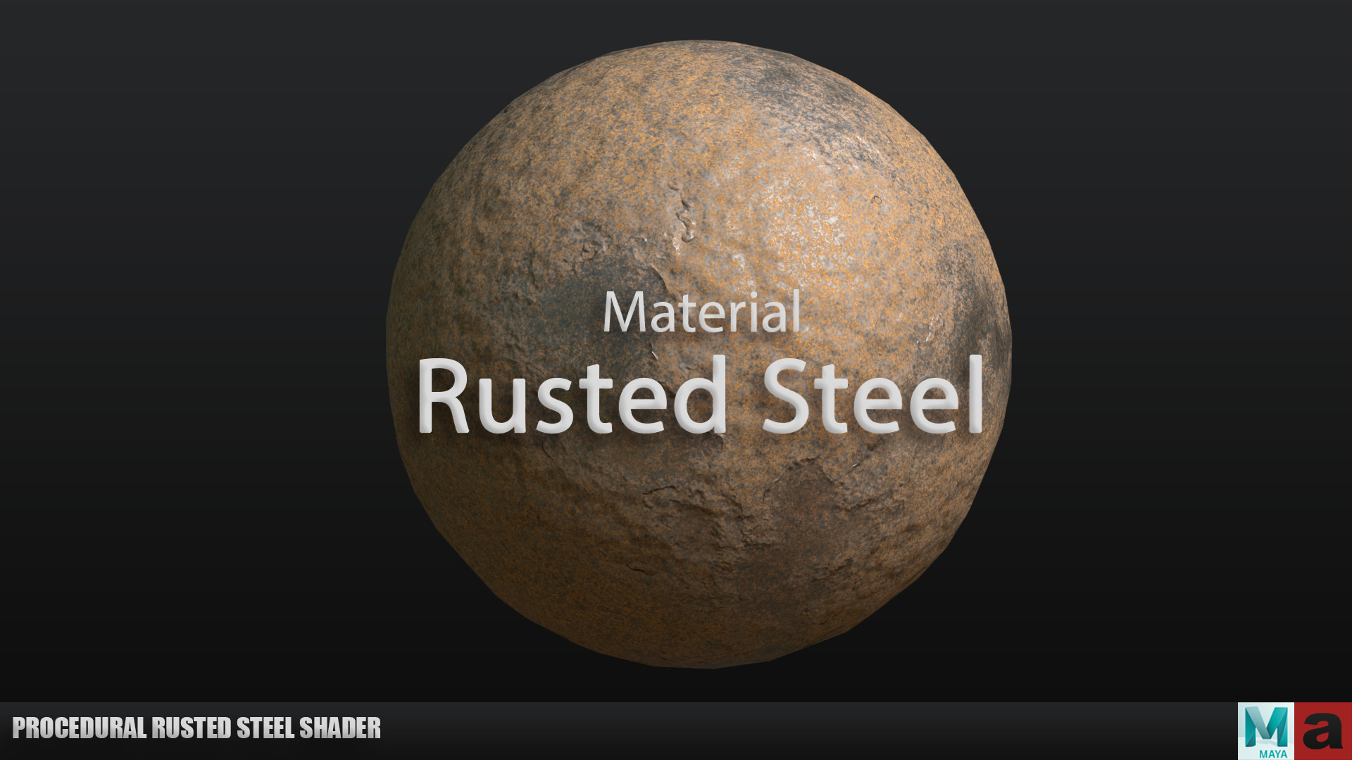 ArtStation - Procedural Rusted Steel Shader