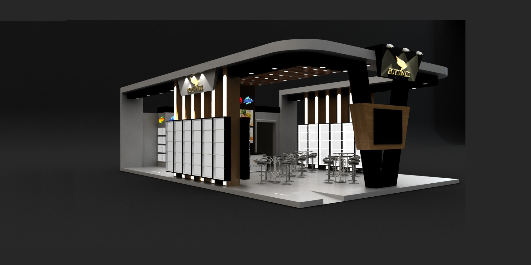 ArtStation - Food exhibition booth design