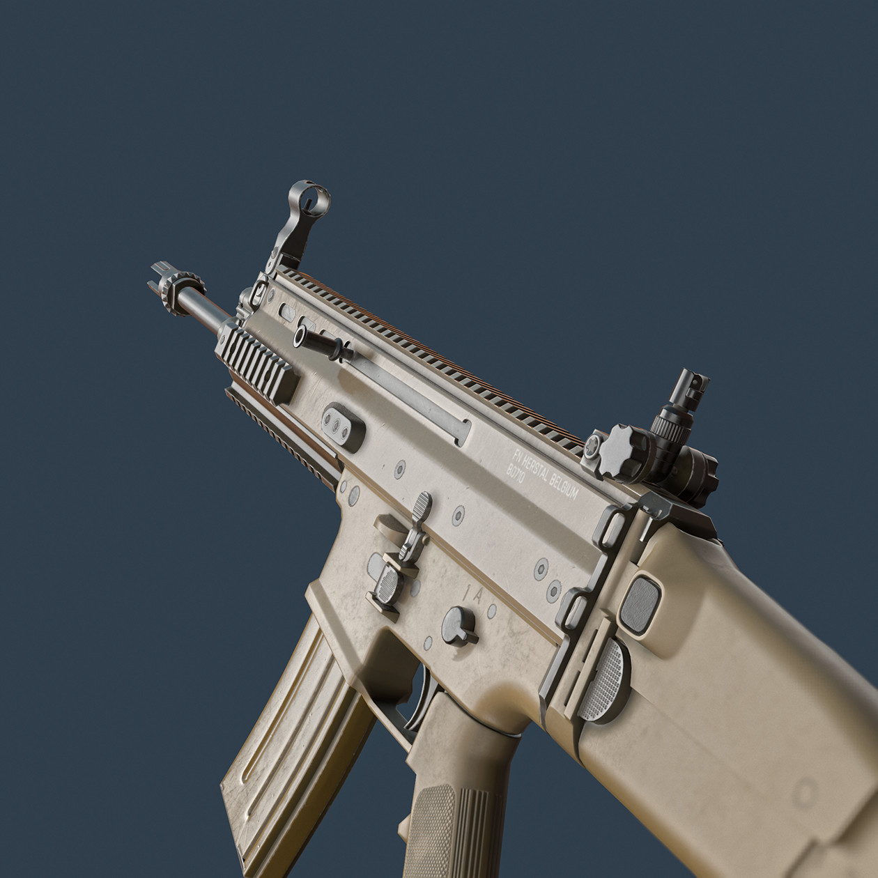 ArtStation - FN MK 16 SCAR-L