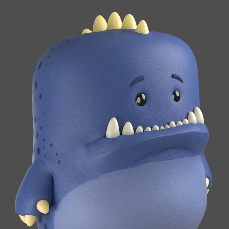 ArtStation - Spike the Little Dino