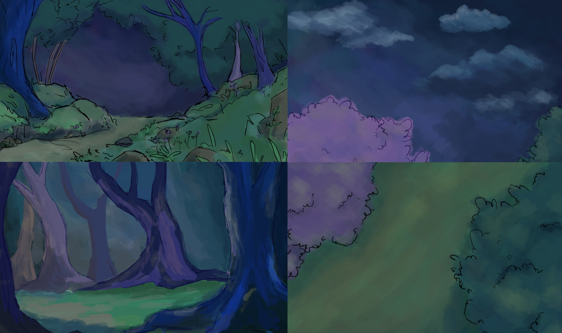 ArtStation - Daydream Backgrounds