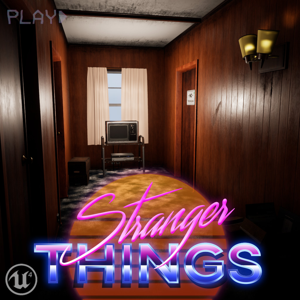 ArtStation - Stranger Things UE4 Corridor
