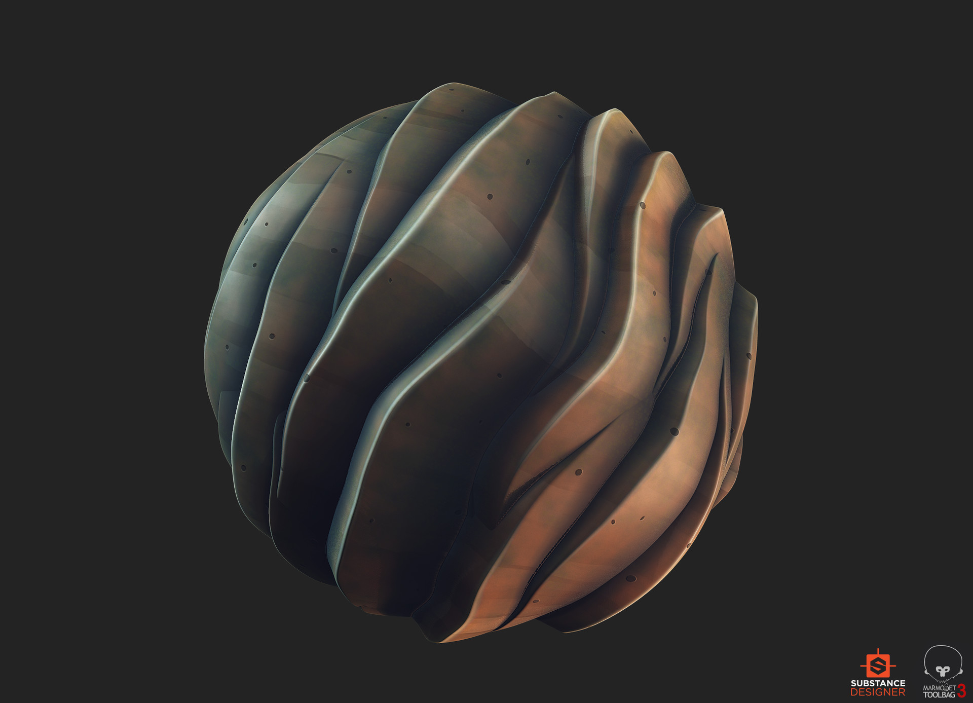 ArtStation - Stylized Terrain Rock Texture
