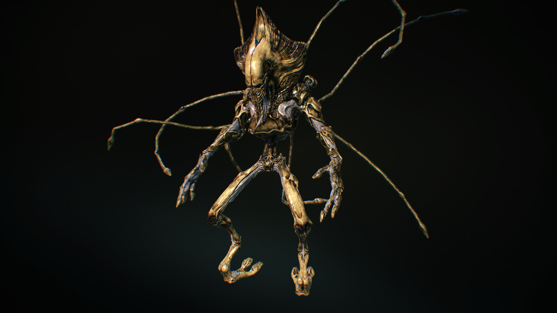 ArtStation - alien from independence day 1996 realtime model