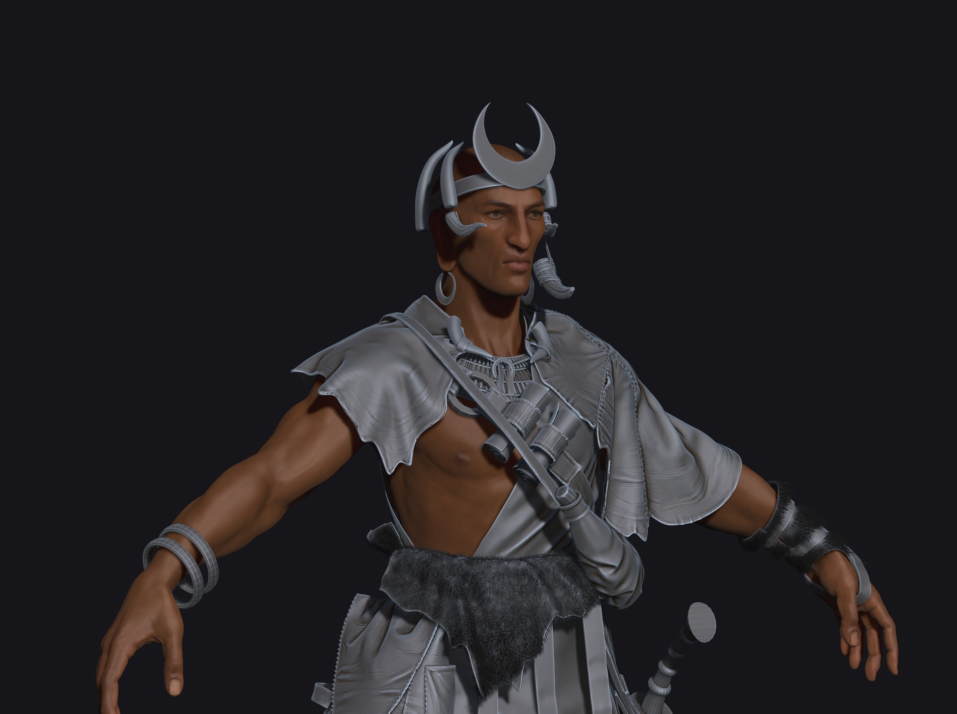 ArtStation - ancient_shaman_WIP