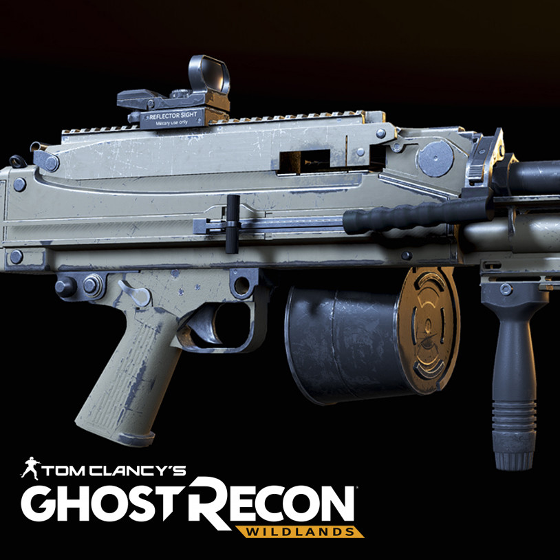 ArtStation - Heckler & Koch MG5