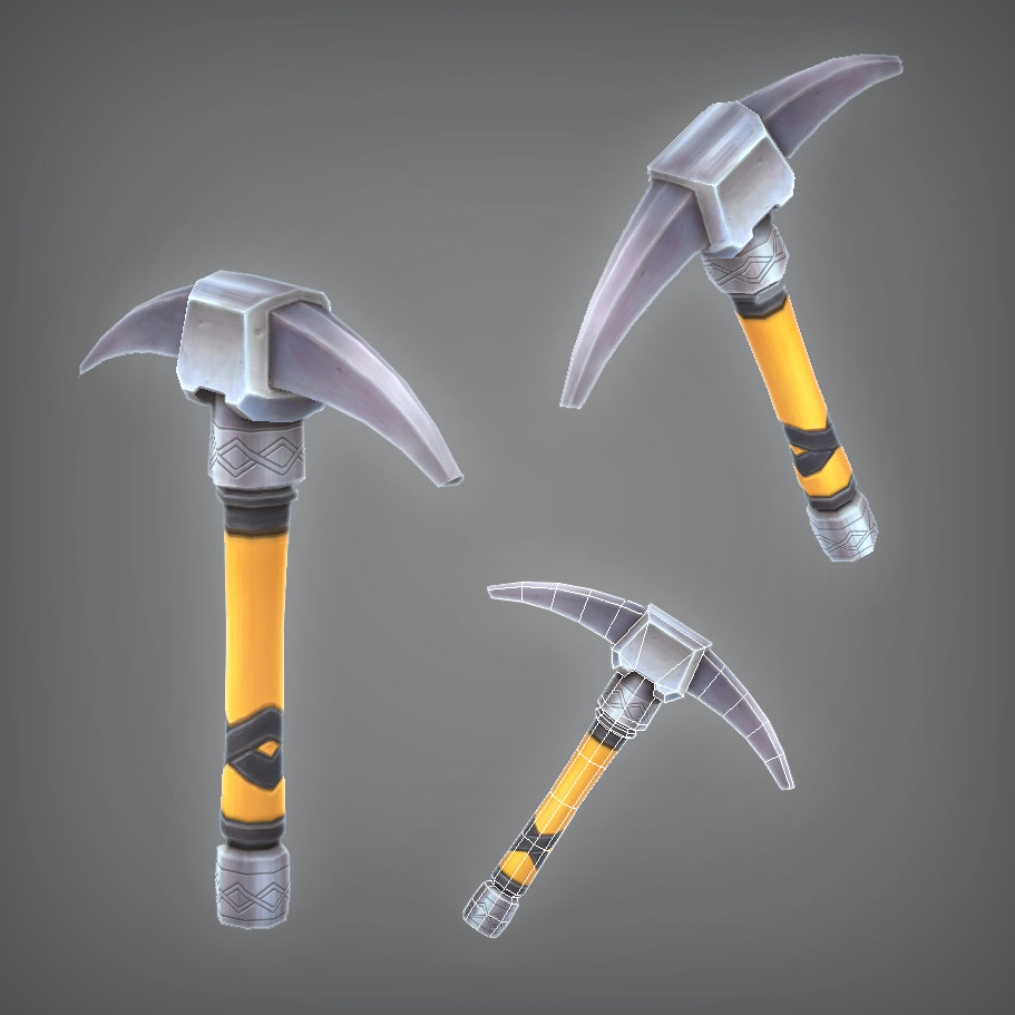 Błażej Kaczmarek - Low Poly Pick Axes