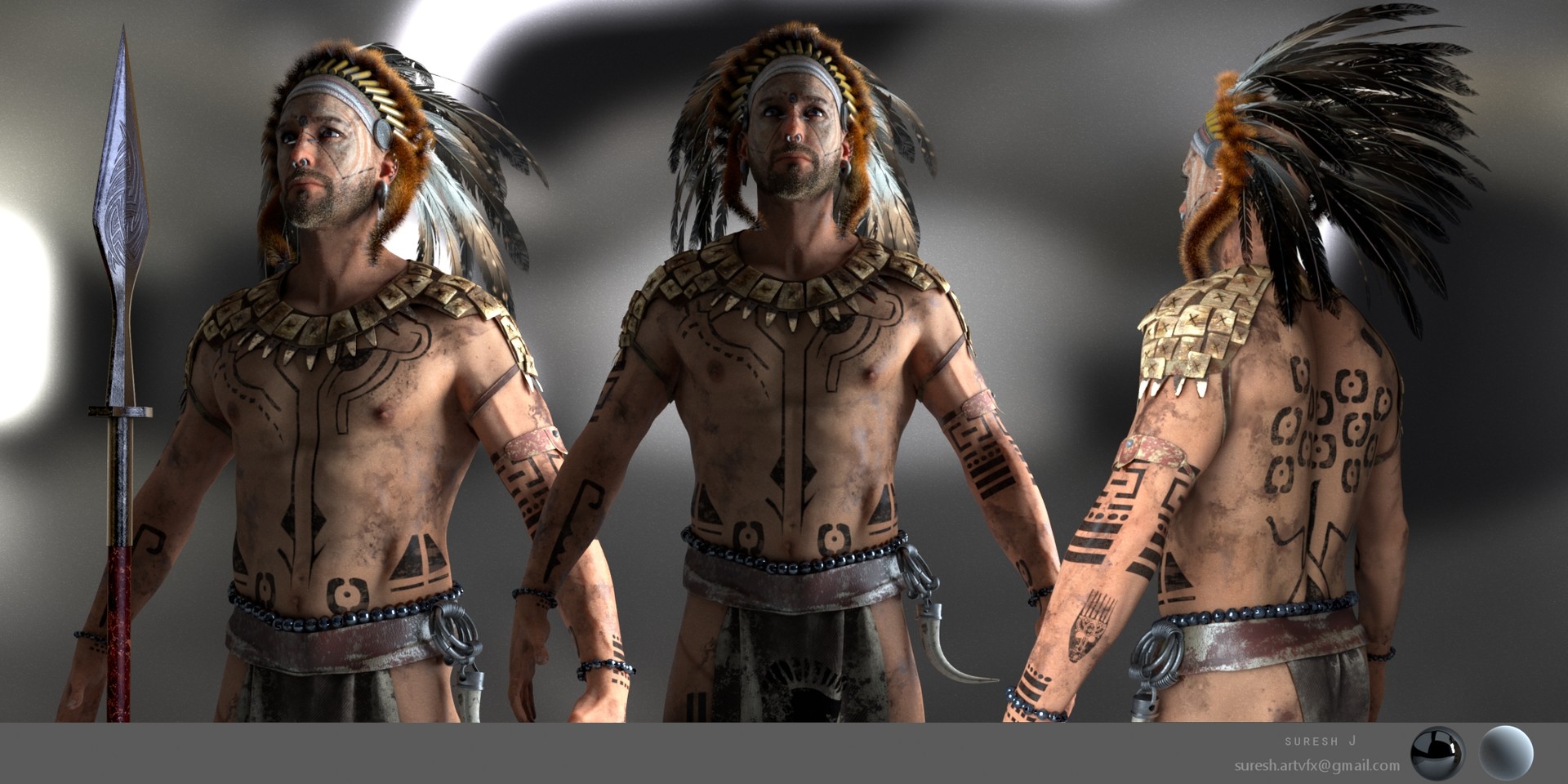 ArtStation - Tribe character