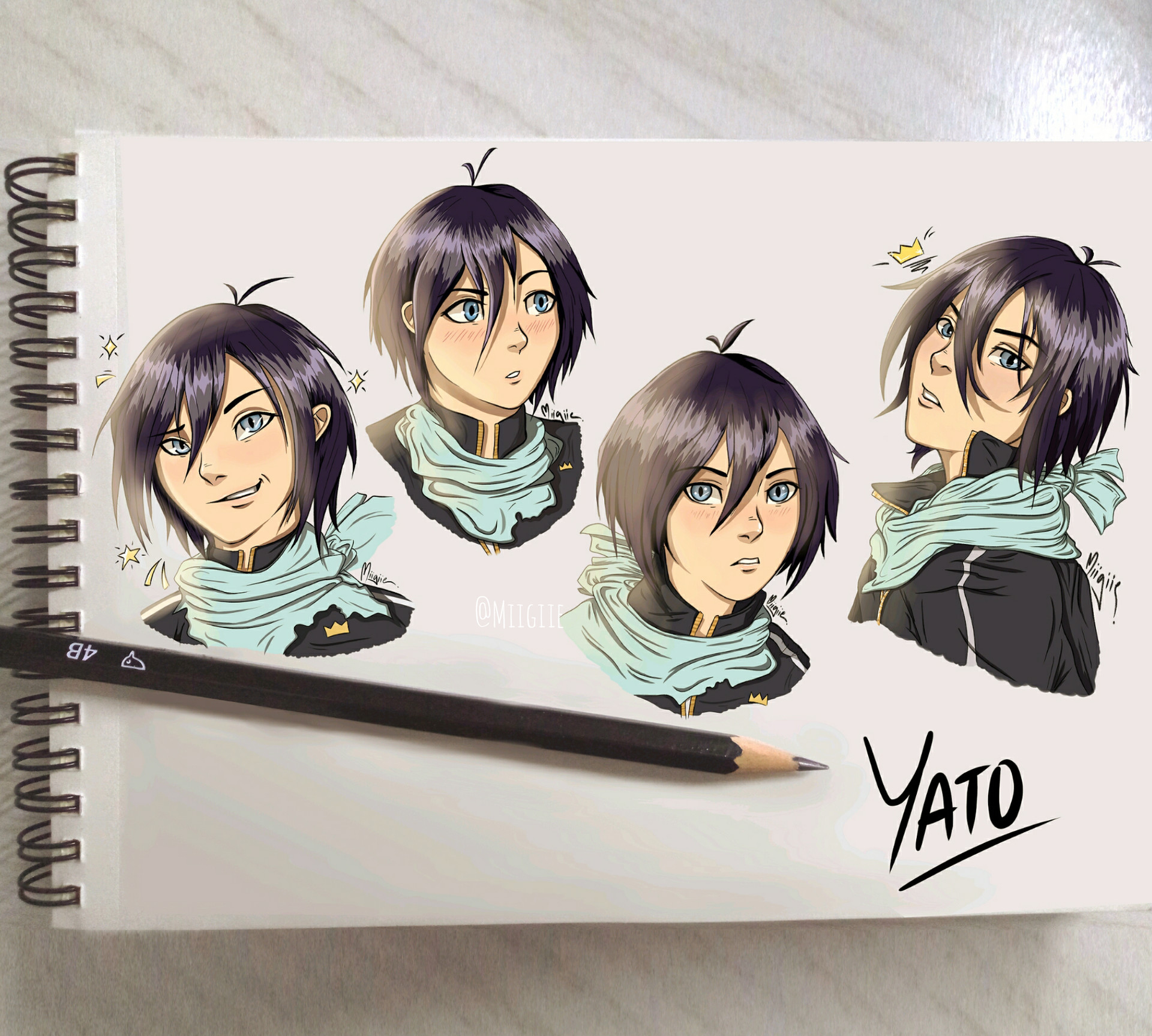 ArtStation - Yato's (character of Noragami) fanart