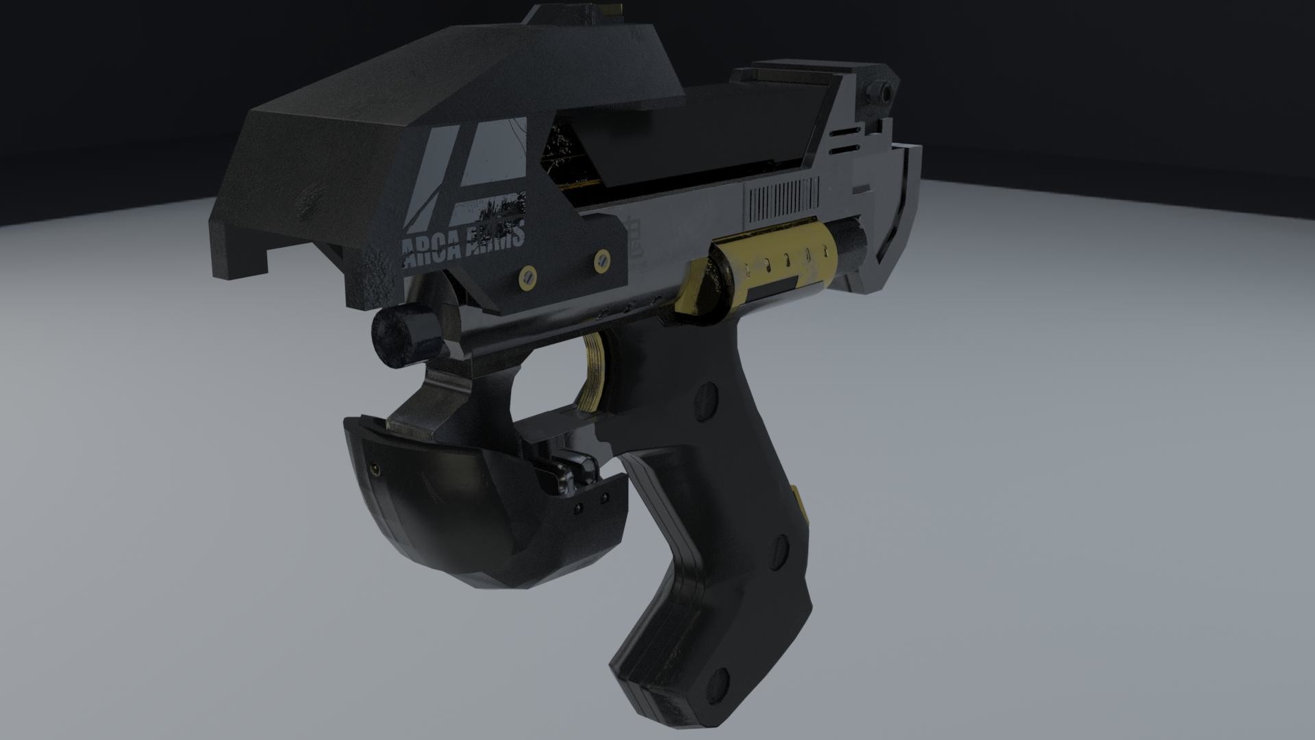 ArtStation - Oni-Tengu Submachinegun