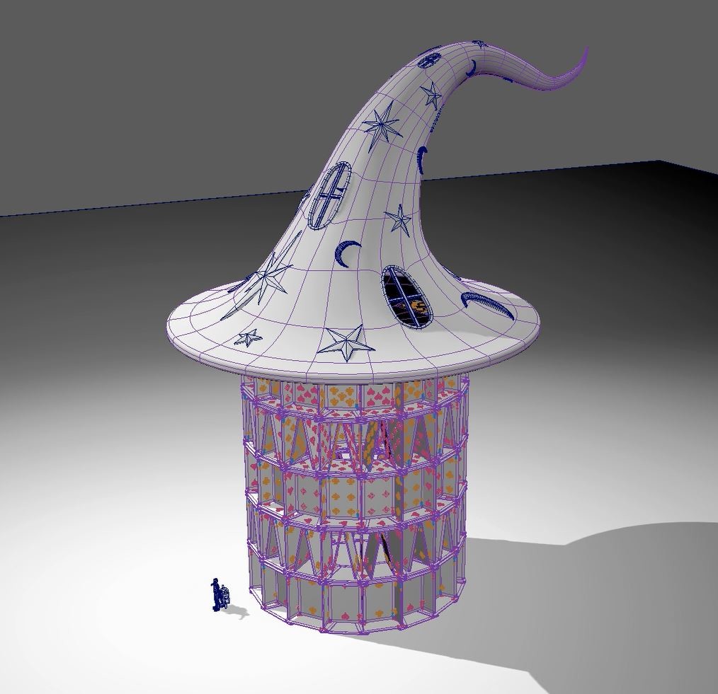 ArtStation - Magician's House Model