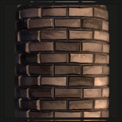 ArtStation - Stylized Bricks