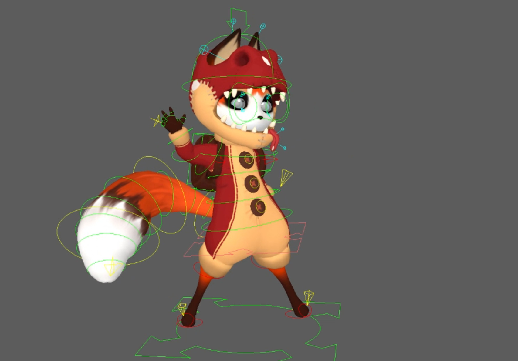 ArtStation - Fox Rig V1.0