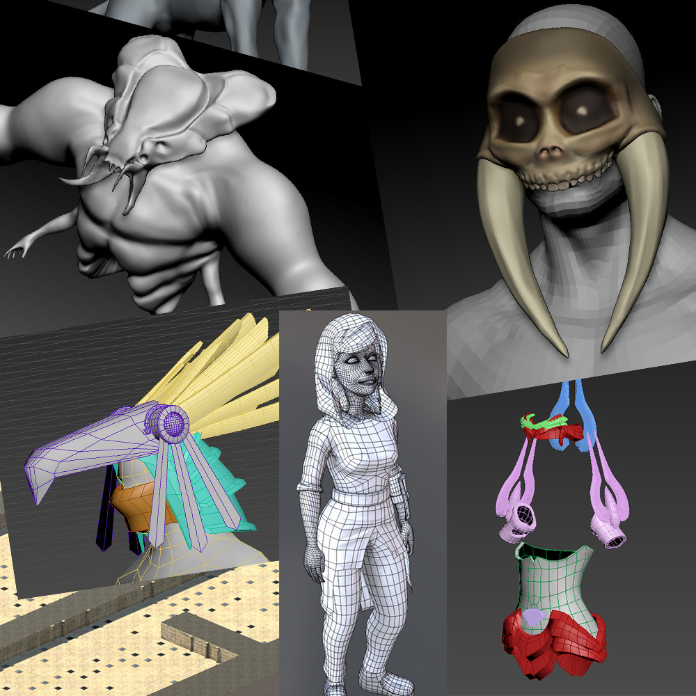 ArtStation - Bits and Pieces