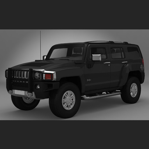 ArtStation - Hummer H3