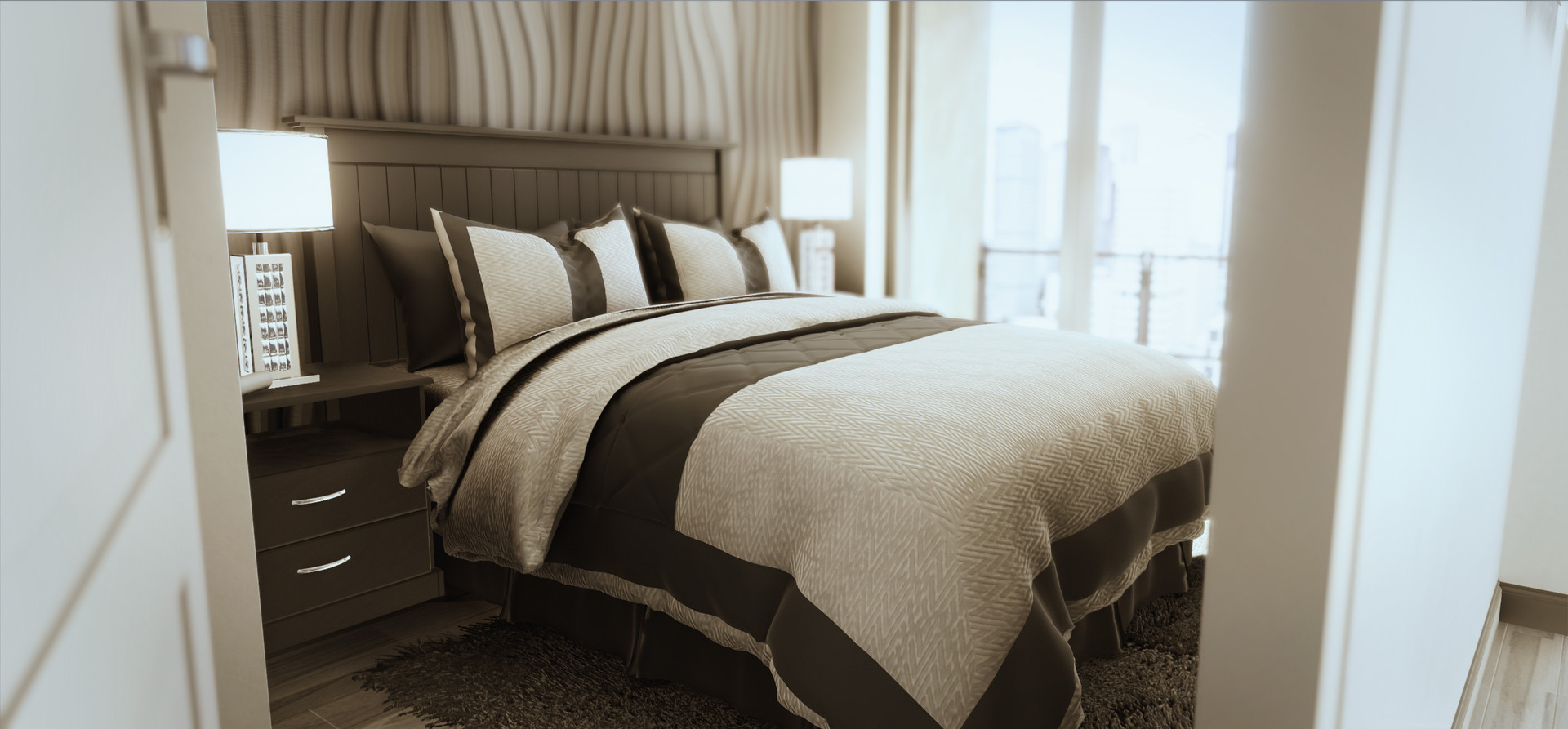 ArtStation - 1 Bedroom Condo Visualization Unity WebGL