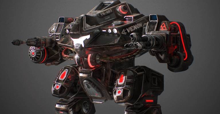 ArtStation - Battle Mech