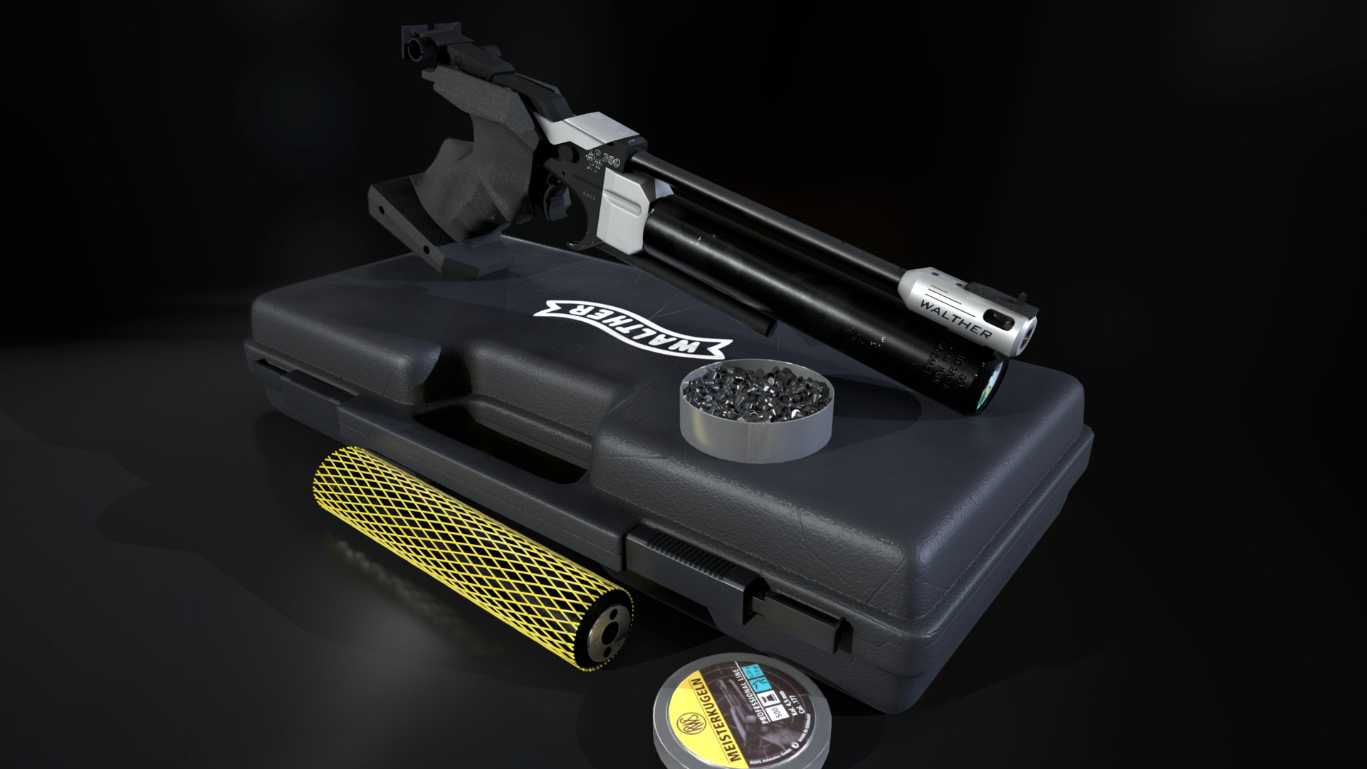 ArtStation - Walther LP 300 XT air pistol