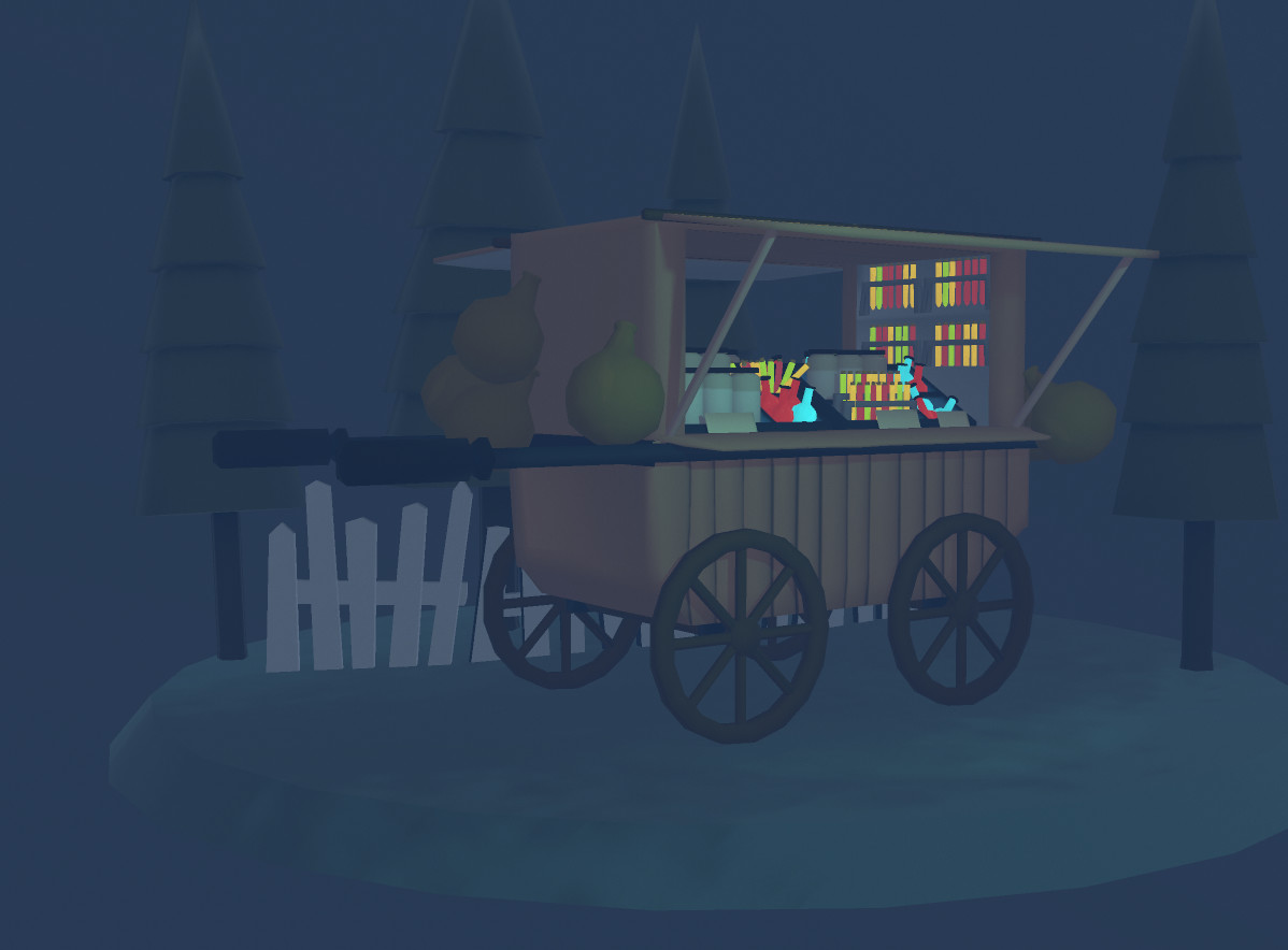 ArtStation - Food and Potion Cart