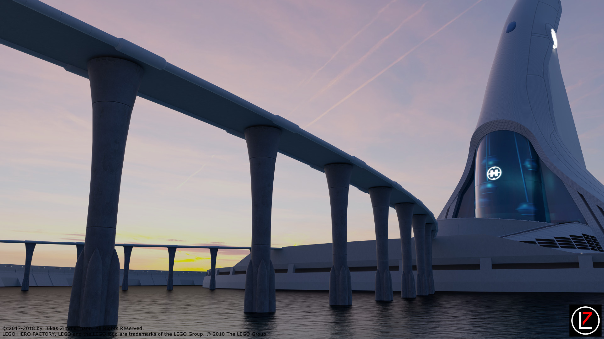 Lukas Zimmermann - HERO FACTORY™ Assembly Tower [Hero Shots]