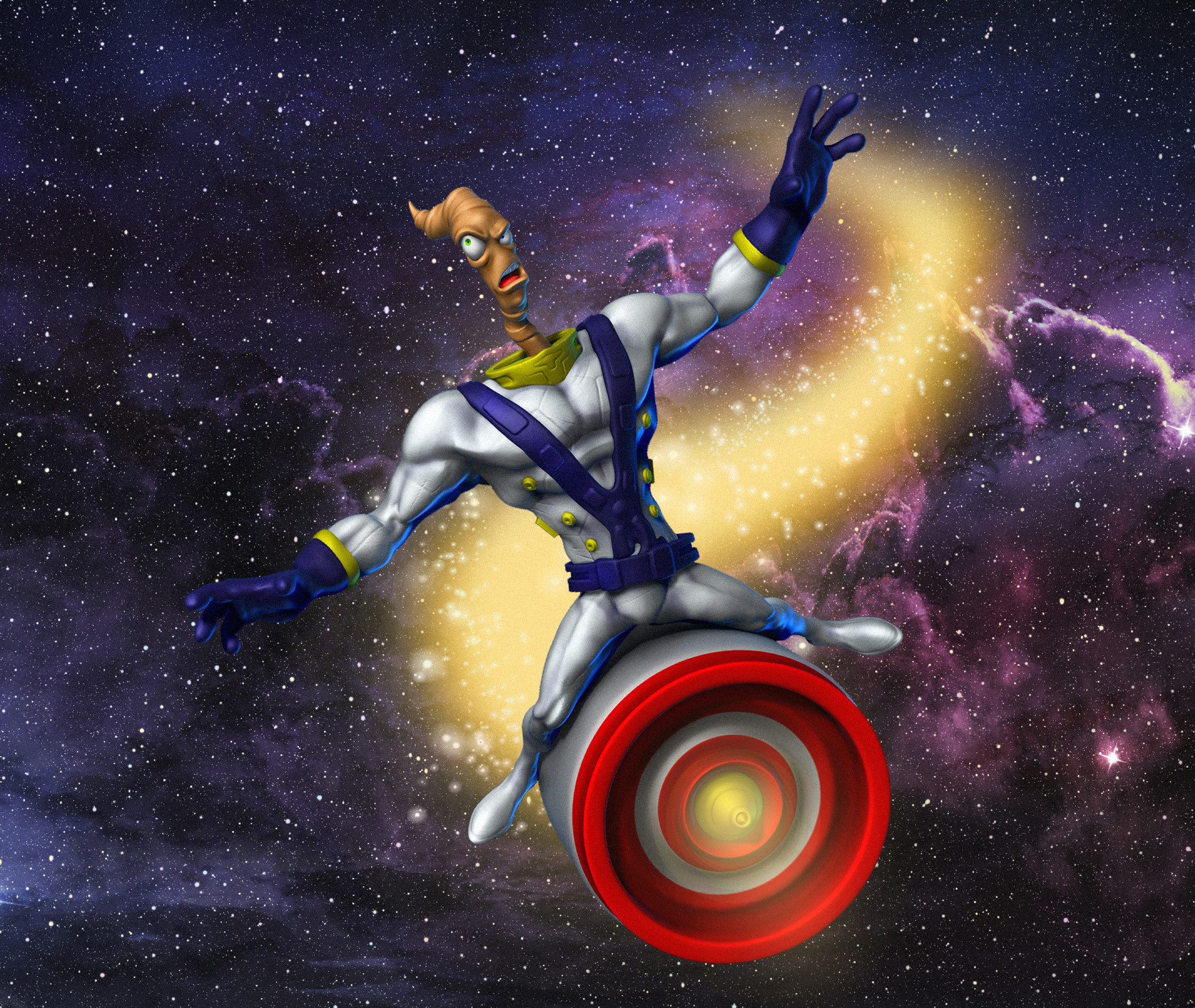 ArtStation - Earthworm Jim