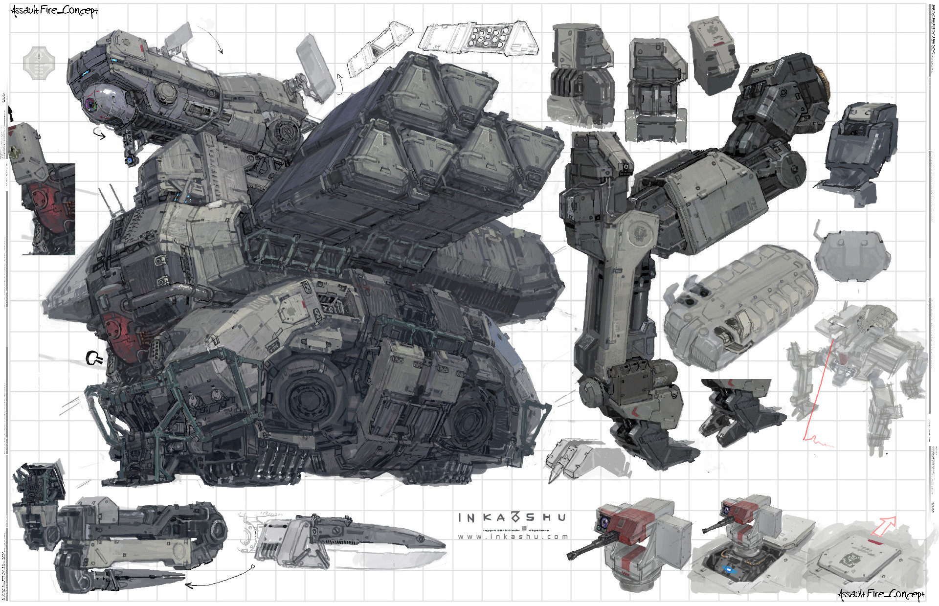 ArtStation - Old Works/Assault Fire