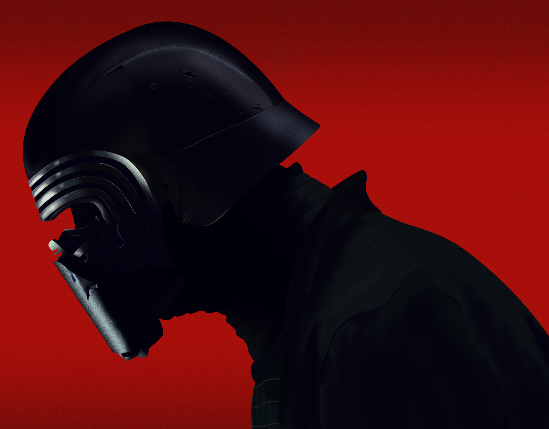 ArtStation - Kylo Ren Mask