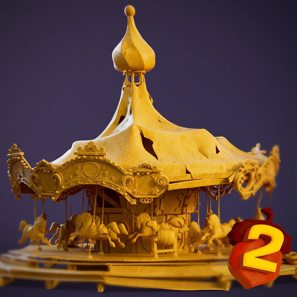 ArtStation - Liberty Land Rides