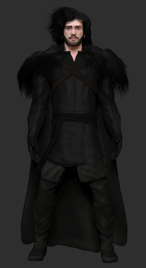 ArtStation - Night´s Watch character.