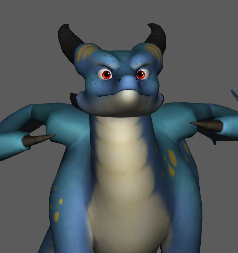 ArtStation - 3d Animation | Dragon Walk Cycle