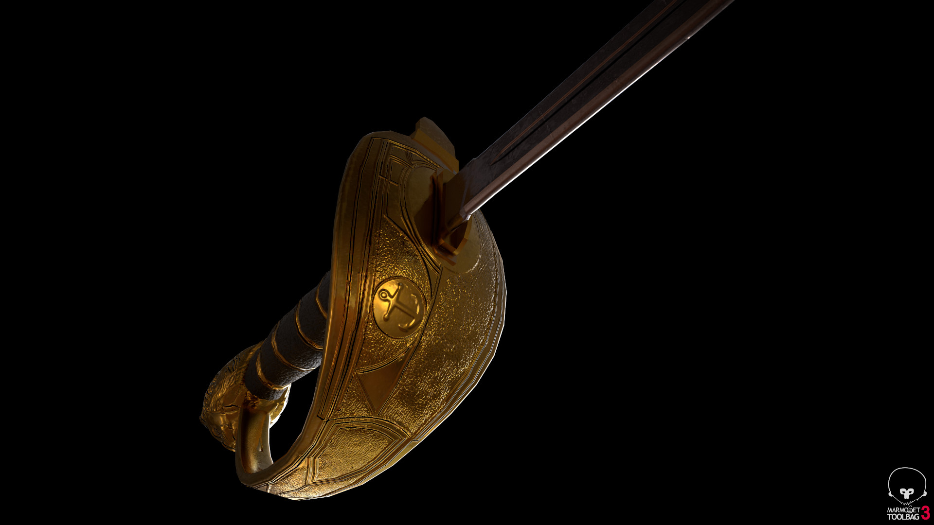 ArtStation - Navy Captain Sword (University Work), Jack Harrop